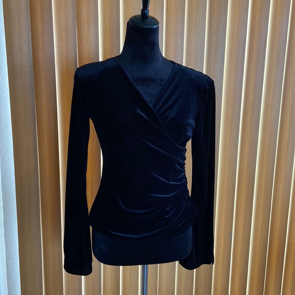 Metaphor | Tops | Metaphor Black Veloursize Smallbarely Worn | Poshmark